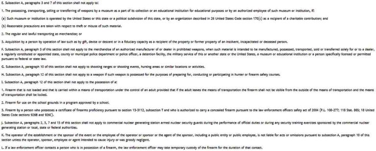 Arizona Knife Laws: Things You Should Be Aware Of | Homestead Authority