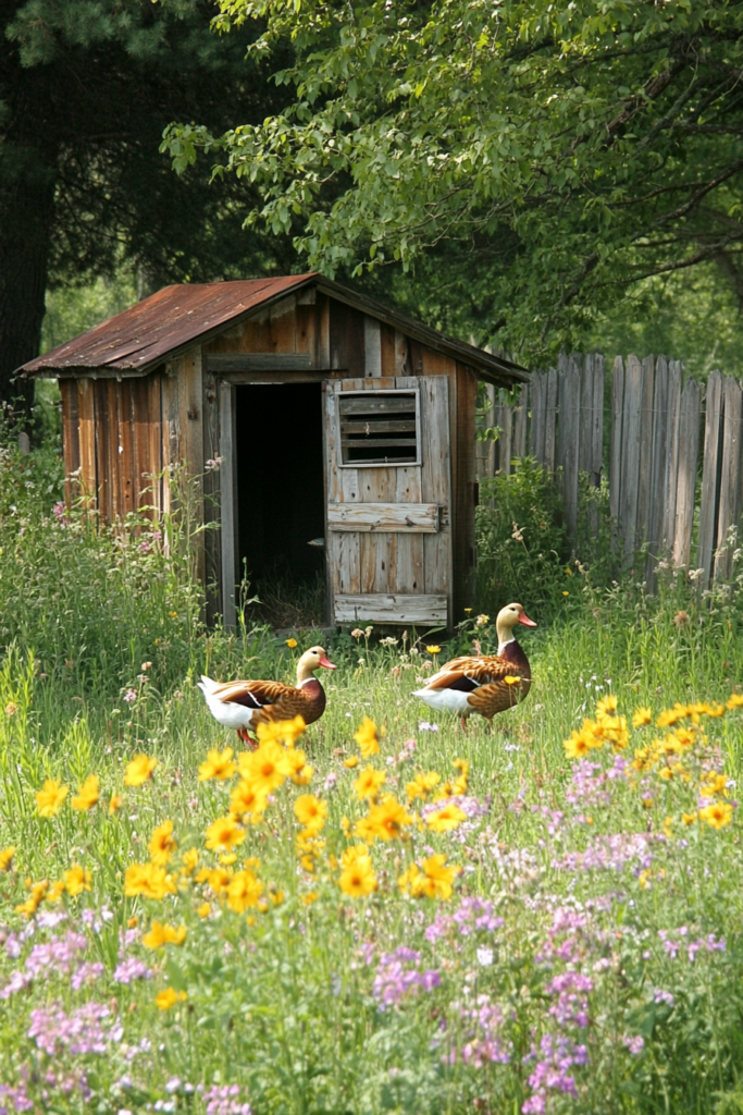 55+ Duck Coop Ideas for Backyards | Homestead Authority
