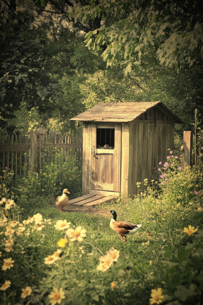 55+ Duck Coop Ideas for Backyards | Homestead Authority