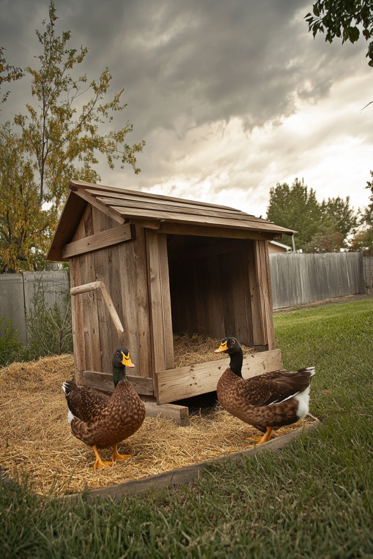 55+ Duck Coop Ideas for Backyards | Homestead Authority