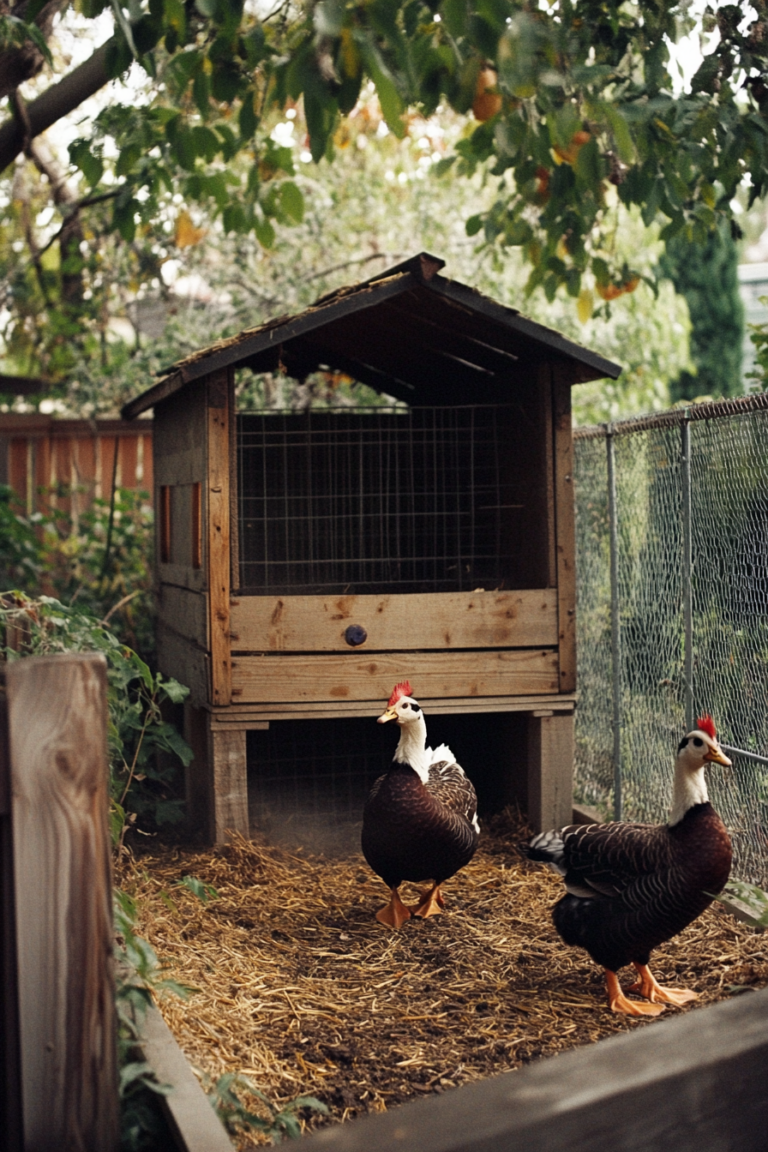 55+ Duck Coop Ideas for Backyards | Homestead Authority