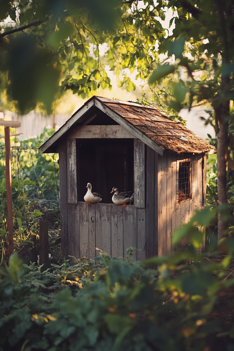 55+ Duck Coop Ideas for Backyards | Homestead Authority