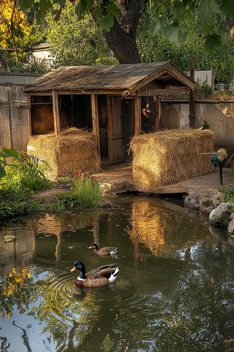 55+ Duck Coop Ideas for Backyards | Homestead Authority