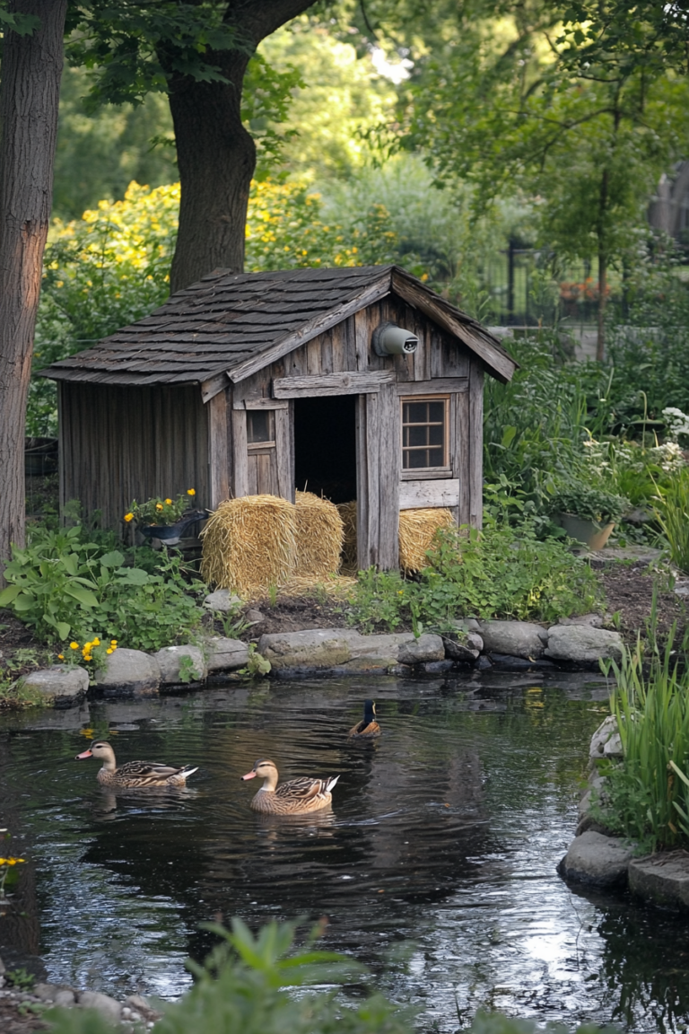 55+ Duck Coop Ideas for Backyards | Homestead Authority