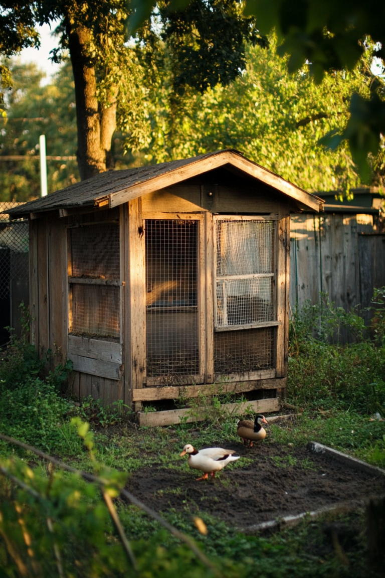 55+ Duck Coop Ideas for Backyards | Homestead Authority