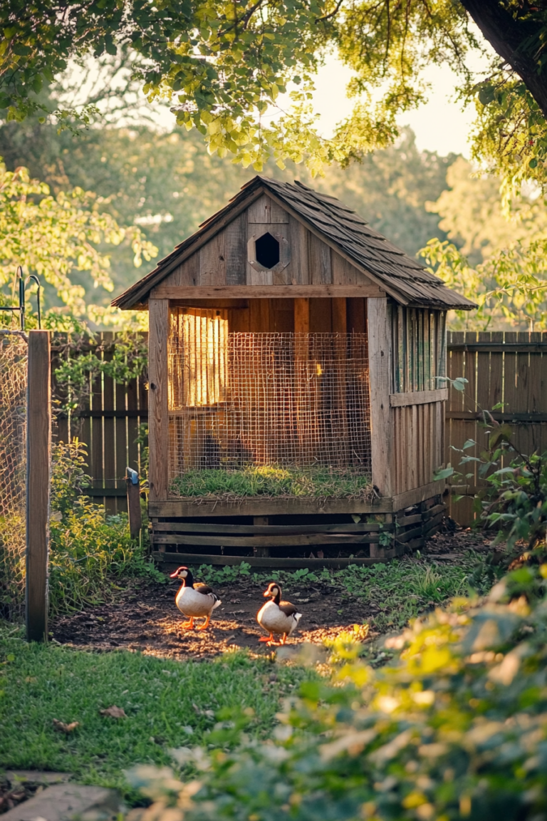 55+ Duck Coop Ideas for Backyards | Homestead Authority