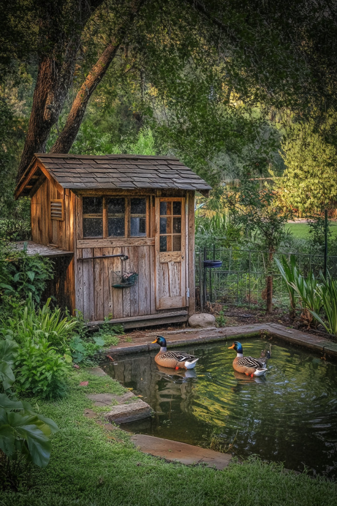 60+ Duck Coop with Pool | Homestead Authority