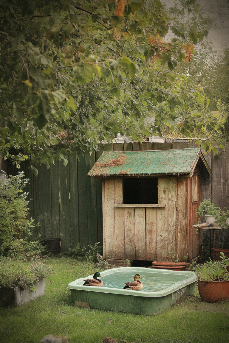 60+ Duck Coop with Pool | Homestead Authority