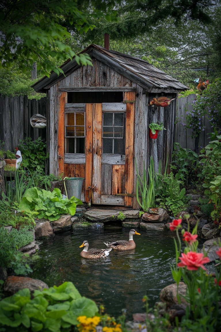 60+ Duck Coop with Pool | Homestead Authority