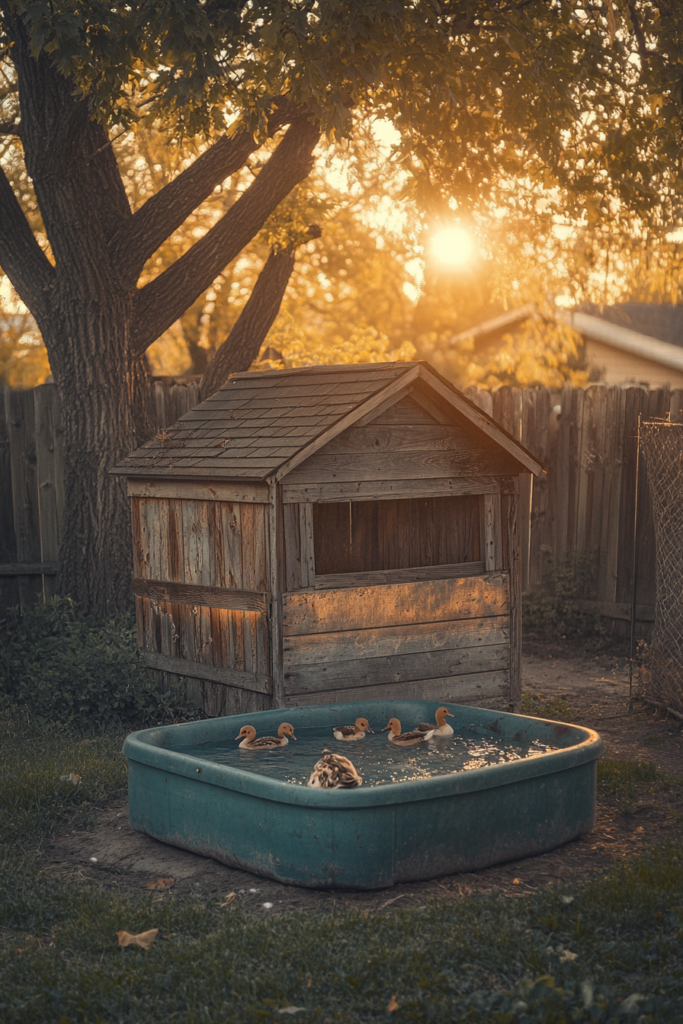 60+ Duck Coop with Pool | Homestead Authority