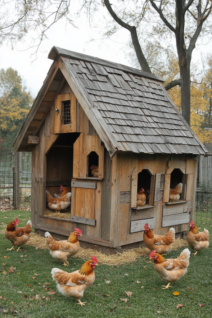 60+ Chicken Coop Colors | Homestead Authority