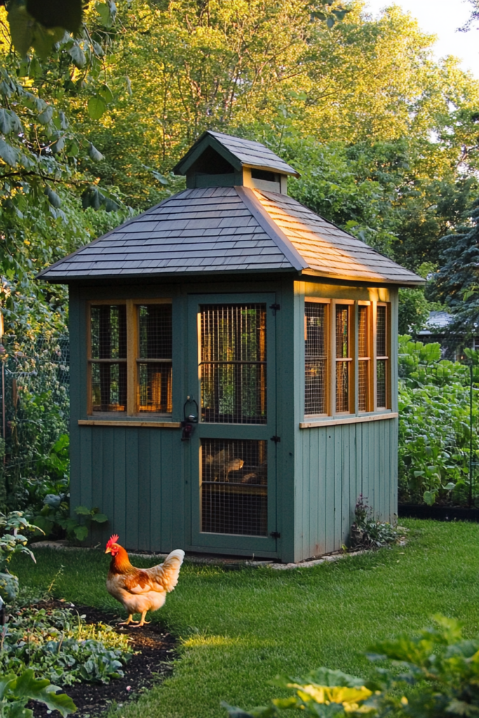 60+ Chicken Coop Colors | Homestead Authority