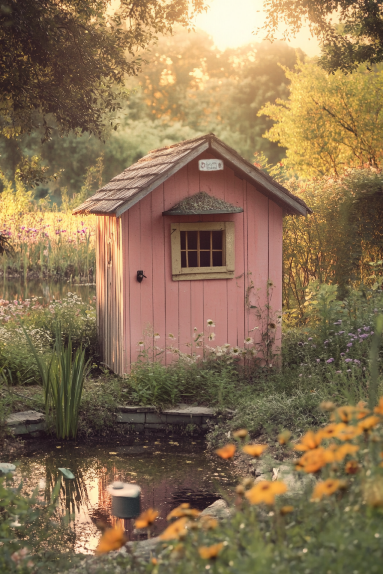 50+ Pink Chicken Coop | Homestead Authority
