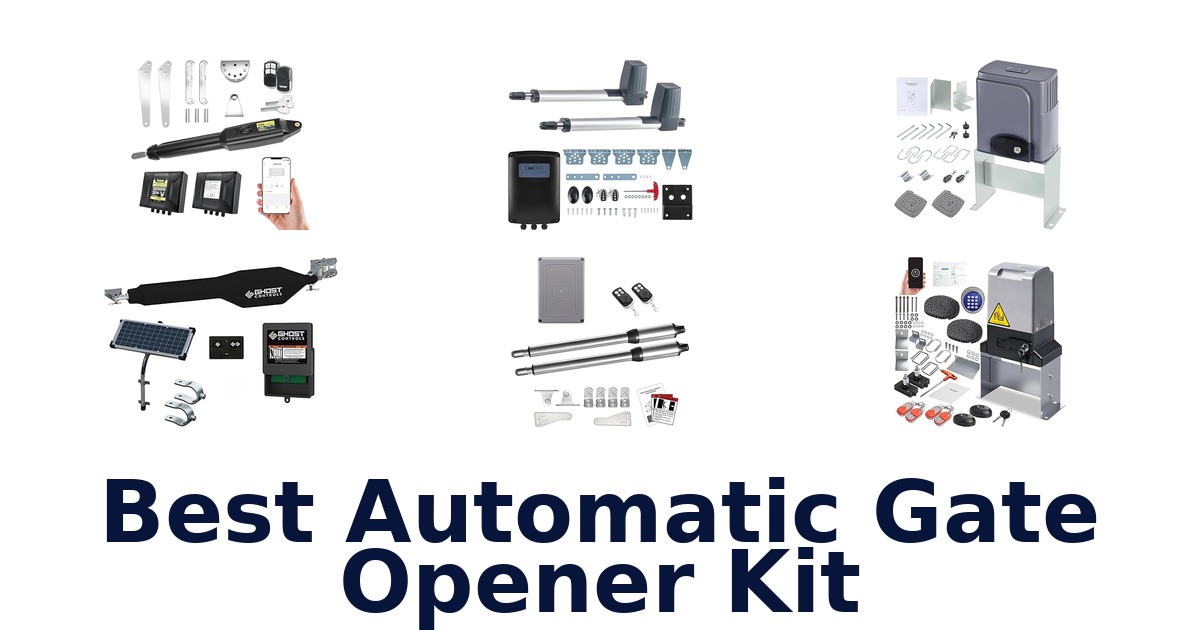 Best Automatic Gate Opener Kits: Top 10 Picks! | Homestead Authority