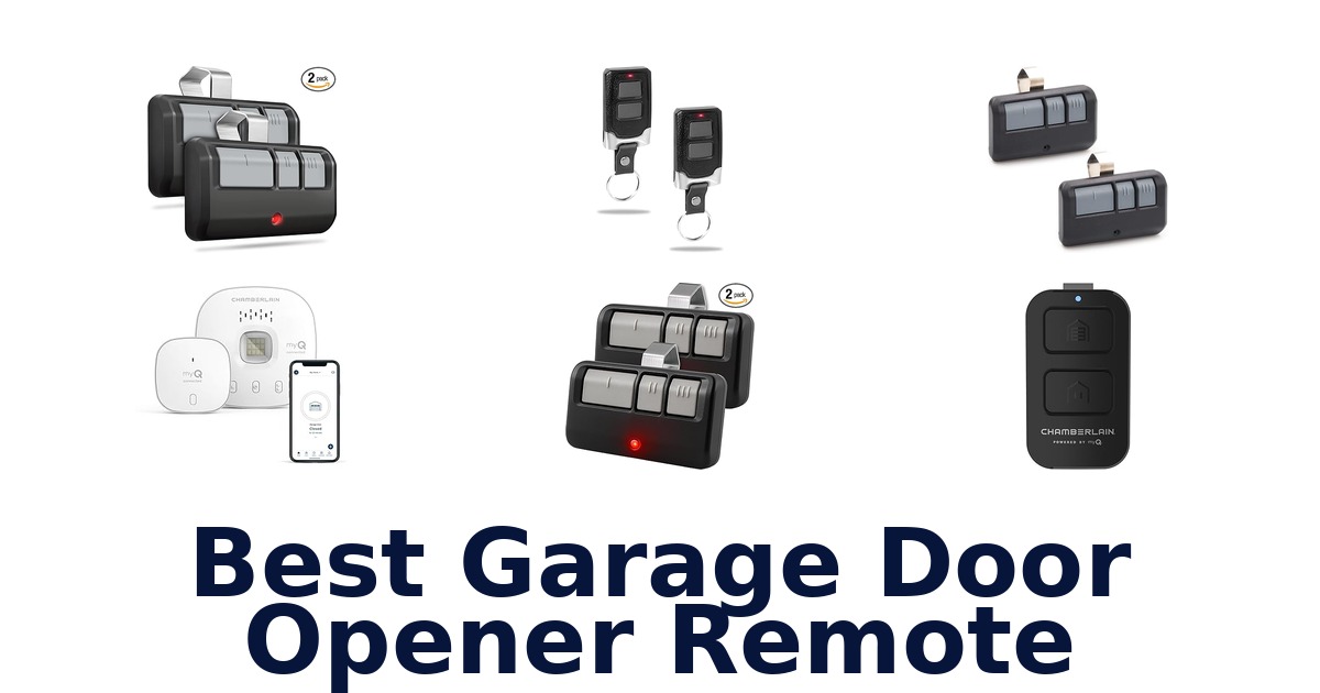 Best Garage Door Opener Remotes: 10 Top Picks | Homestead Authority