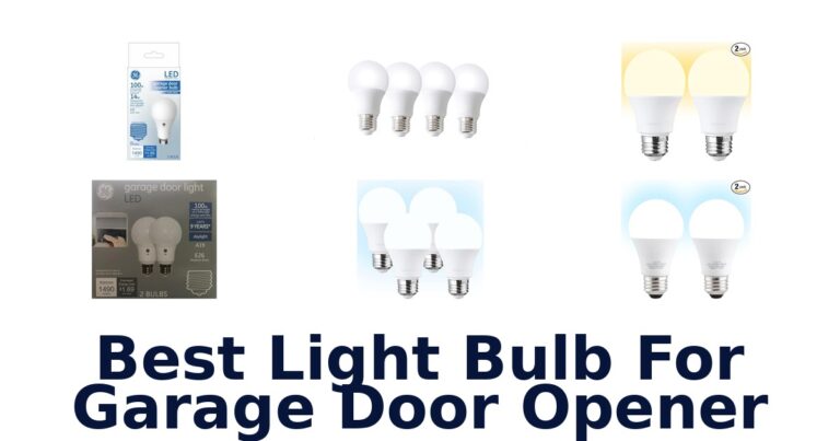 Best Garage Door Opener Bulbs: Top 10 Picks | Homestead Authority