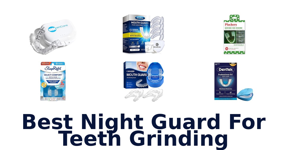 Best Night Guards for Teeth Grinding | Homestead Authority